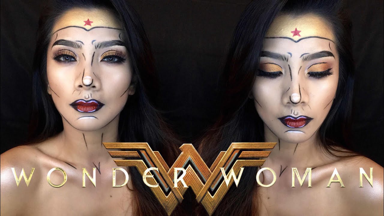 WONDER WOMAN Comic Makeup Tutorial | Philippines - YouTube