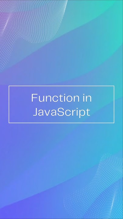 Functions in JavaScript #javascript #function #nestedfunction # ...