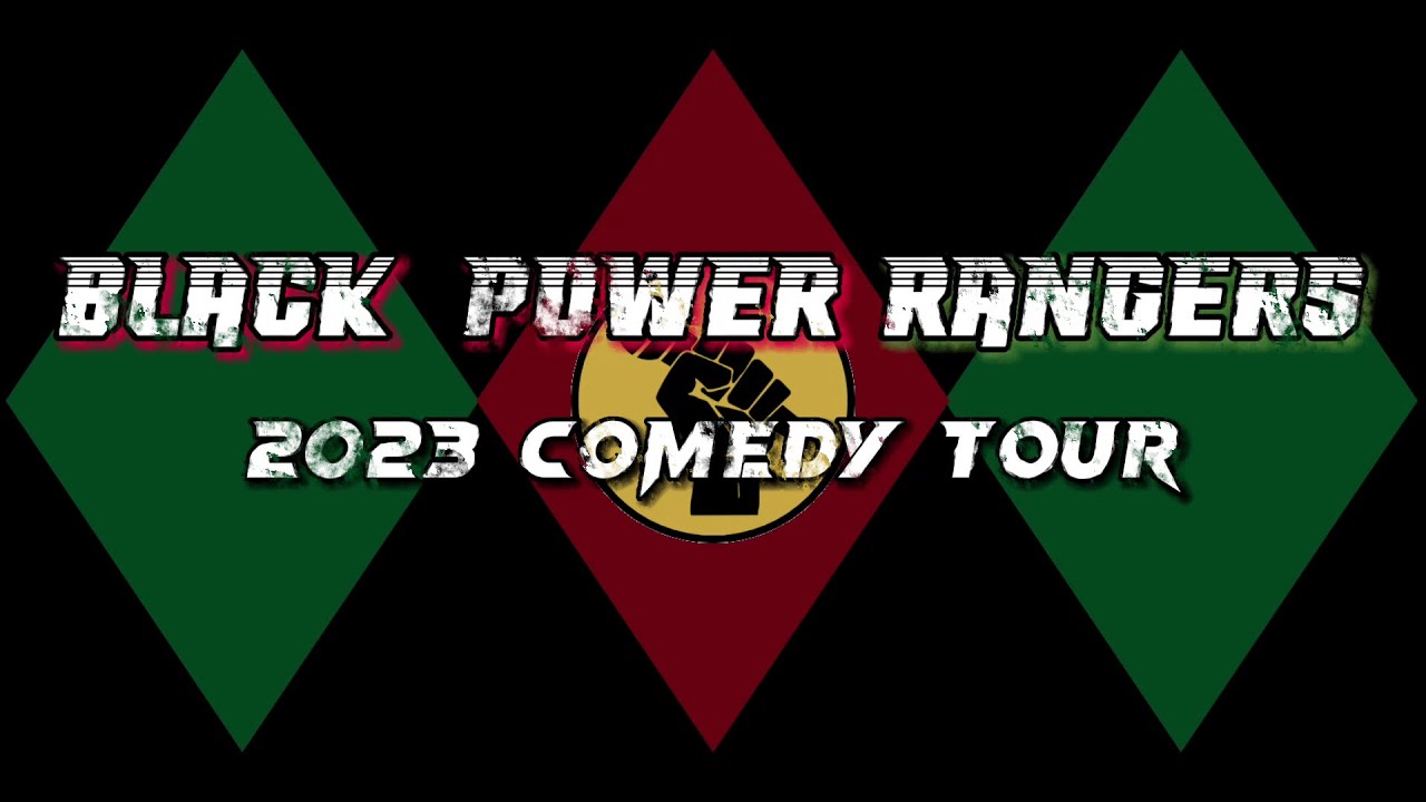 The Black Power Rangers 2023 Comedy Tour Trailer - YouTube