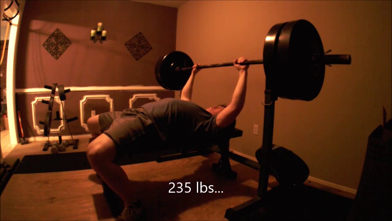 230 lbs Paused Bench Press PR! - YouTube