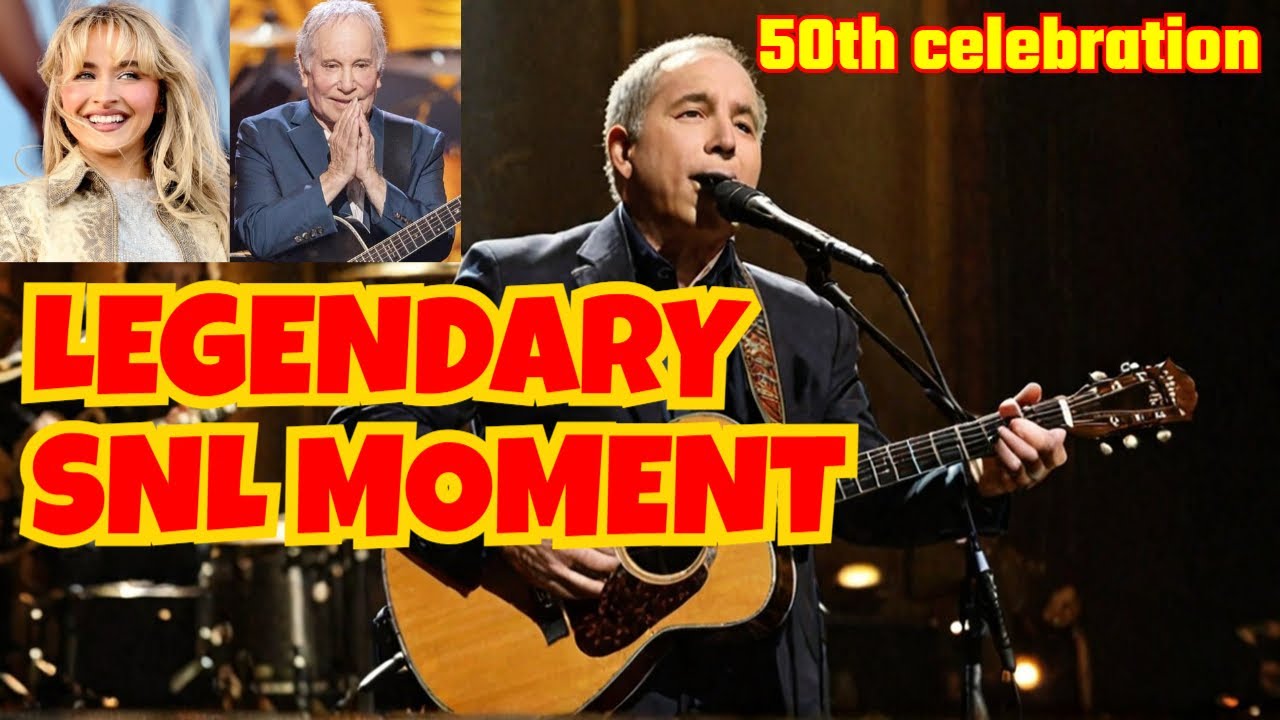 PAUL SIMON Steals the Show at SNL 50th Anniversary - YouTube