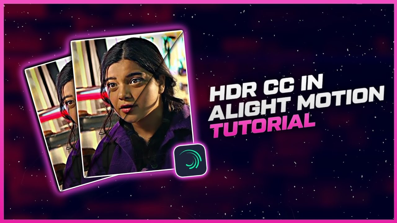 HDR CC in Alight Motion Tutorial | kratosxedits - YouTube