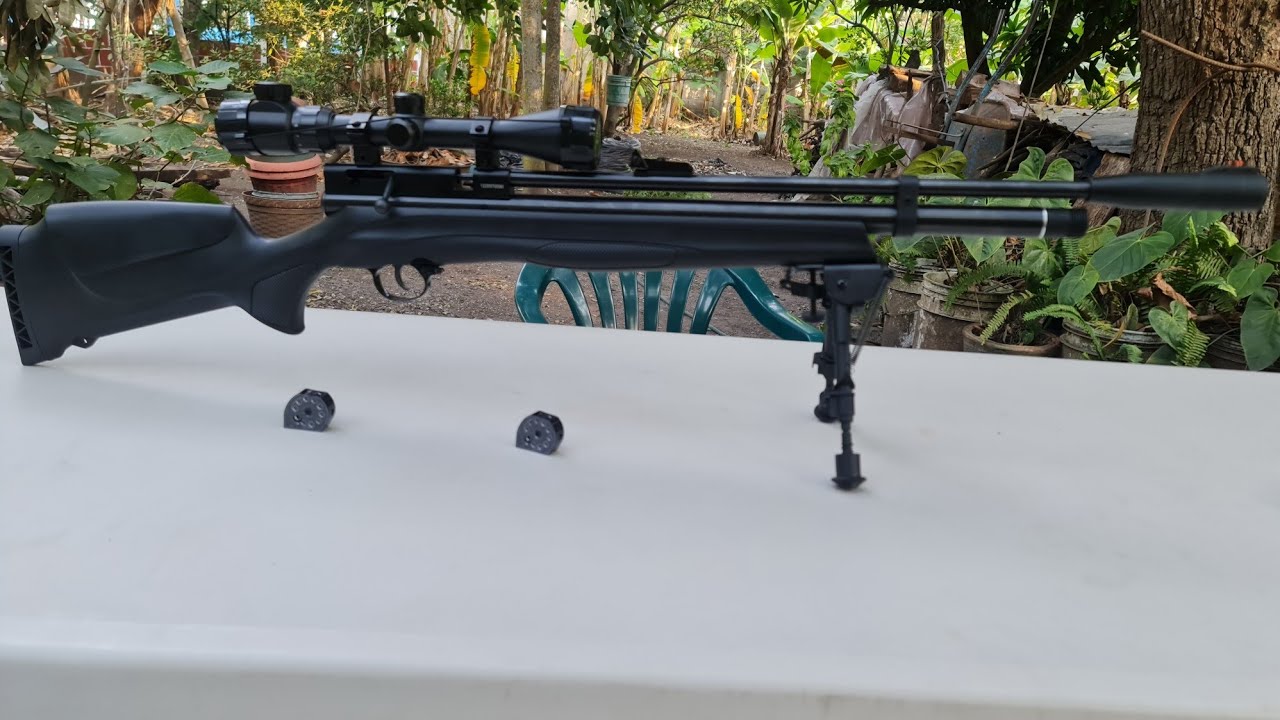 NUEVO RIFLE DE AIRE PCP BEEMAN CHIEF 2 PLUS 5.5 - YouTube