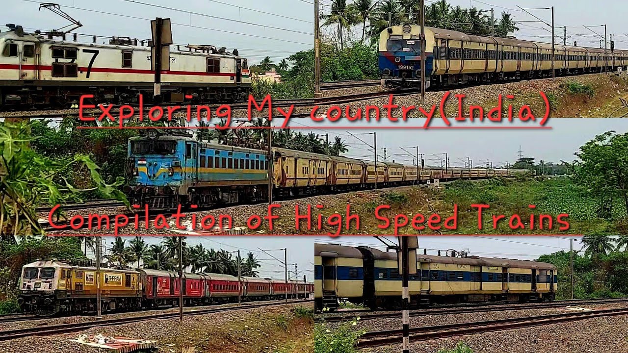 BBS-SMVT Humsafar+Nandankanan Express+KOAA-Puri Special Fare+Old ICF ...