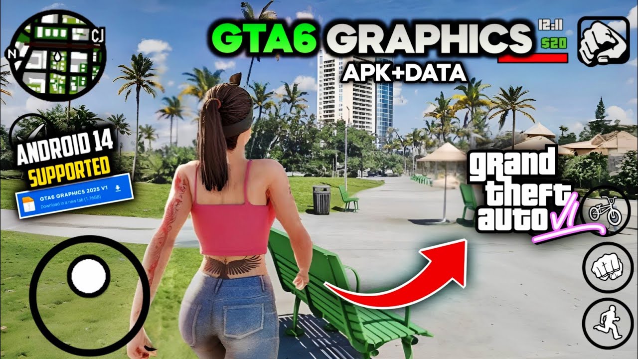 GTA 6 Realistic Graphics Mod For GTA SA Android | Graphics Modpack ...