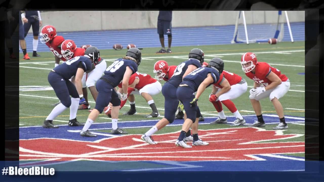 FOOTBALL - 2014 UofT Varsity Blues vs McGill Redmen (August 23) - YouTube