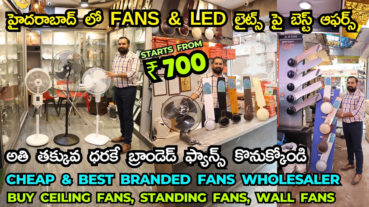 Cheap & Best 100% Branded Fans in Hyderabad, Best Offers on Ceiling ...