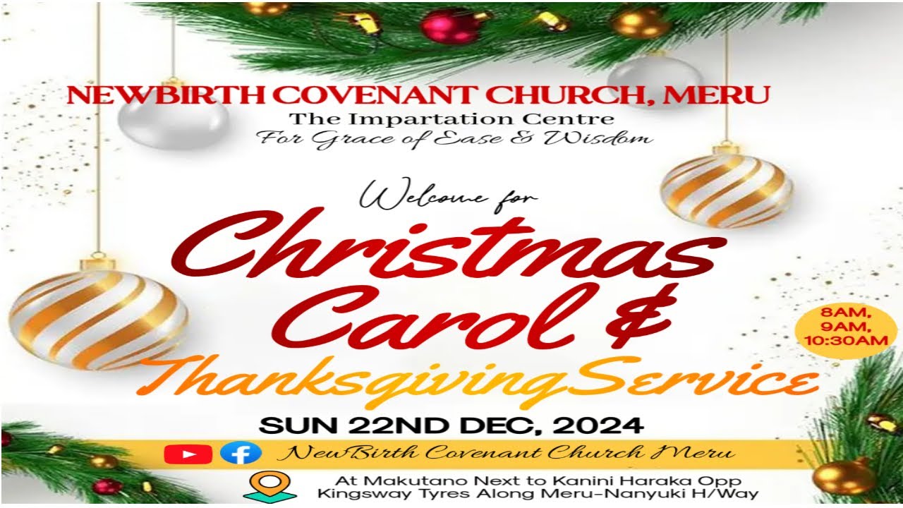 Welcome for our Christmas Carol Service. - YouTube