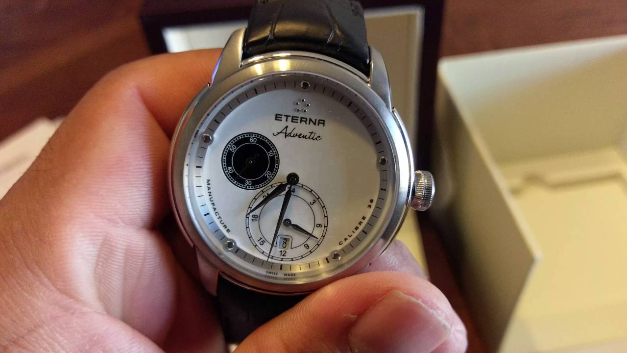 Eterna Adventic Gmt - YouTube