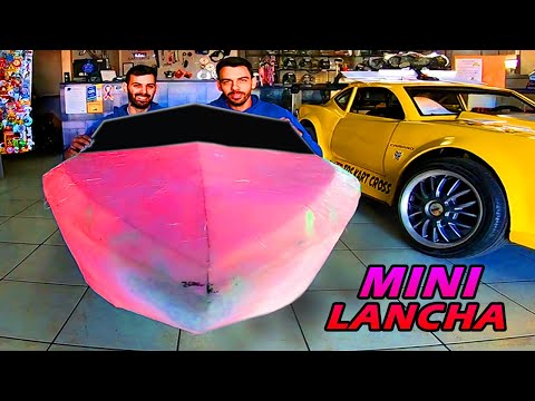 MOTORZAO Modificado da MINI LANCHA esta PRONTO