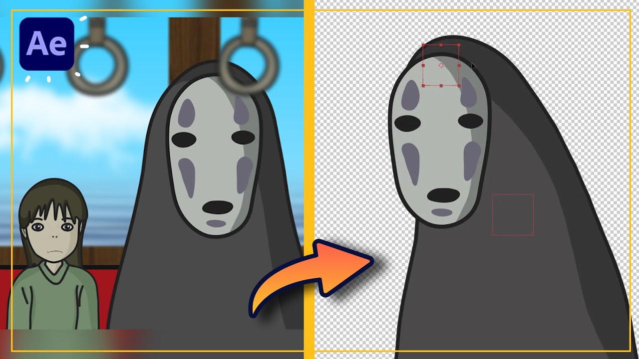 Sprited Away Animation in After Effects | Full Cartoon Animation ...