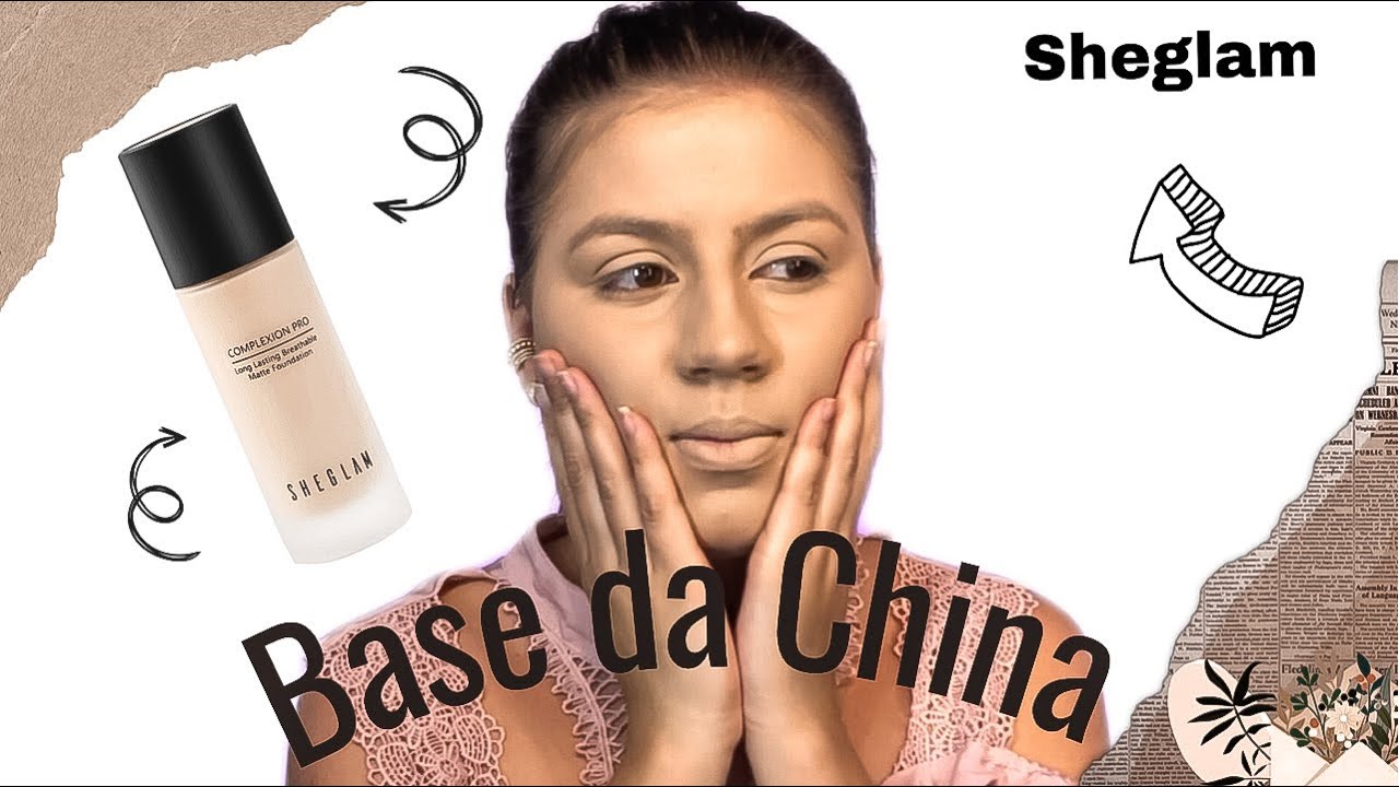 Resenha BASE da SHEGLAM l TESTANDO MAQUIAGEM - YouTube
