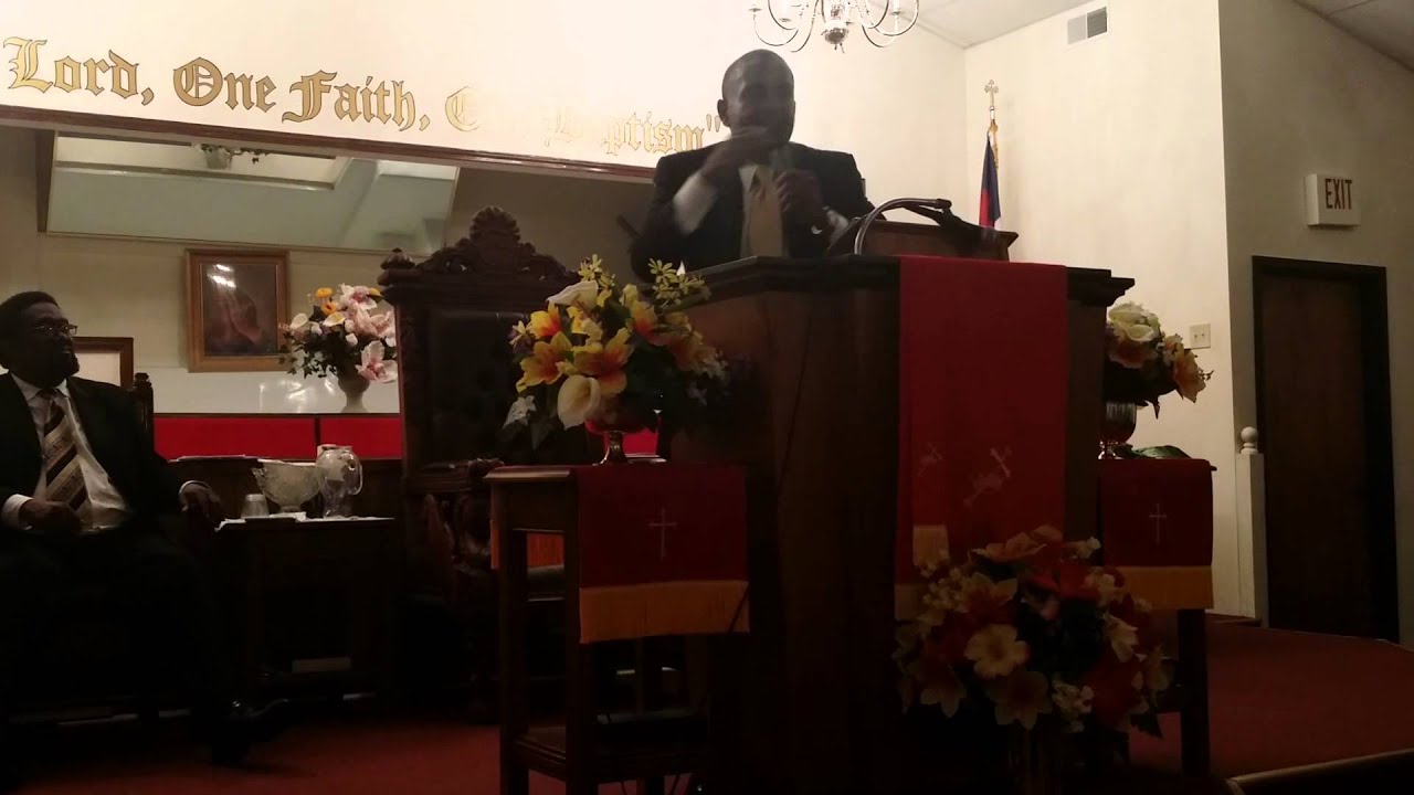 Pastor Charles B. Jackson, Sr. - Who said I couldn't make it? - YouTube