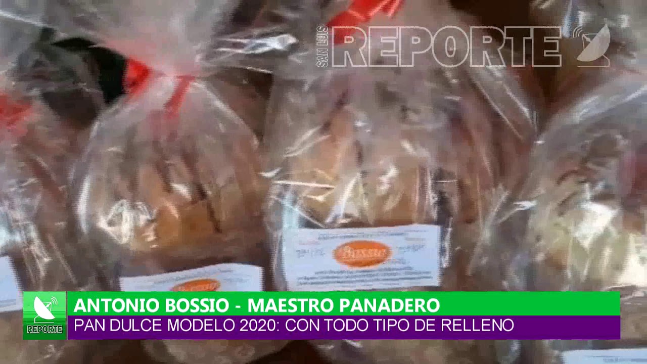 22-12-20/// BOSSIO: MAESTRO PANADERO ELABORA PAN DULCE CON VARIADOS ...