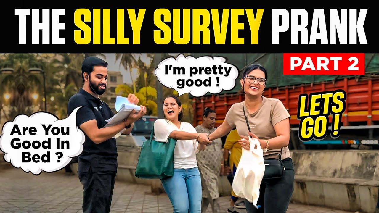 Asking WEIRDEST Questions for a Survey | Part 2 | Because Why Not - YouTube