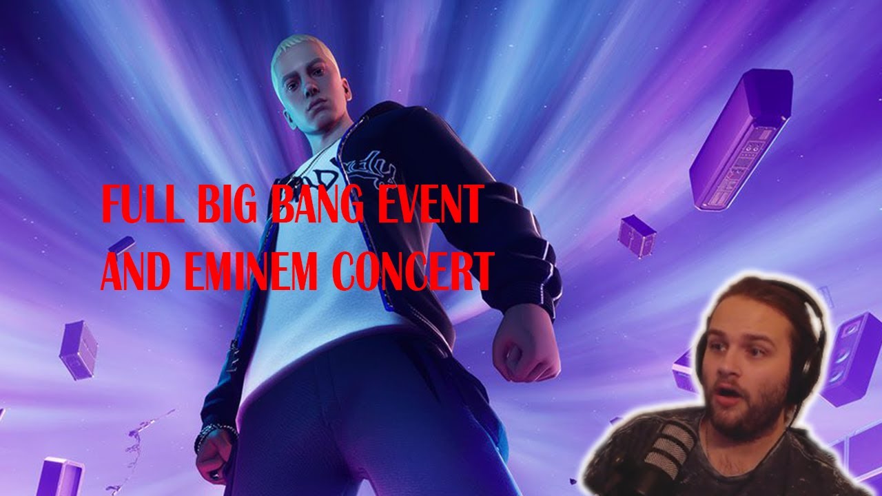 THE BIG BANG EVENT AND EMINEM CONCERT (FULL FORTNITE EVENT) - YouTube