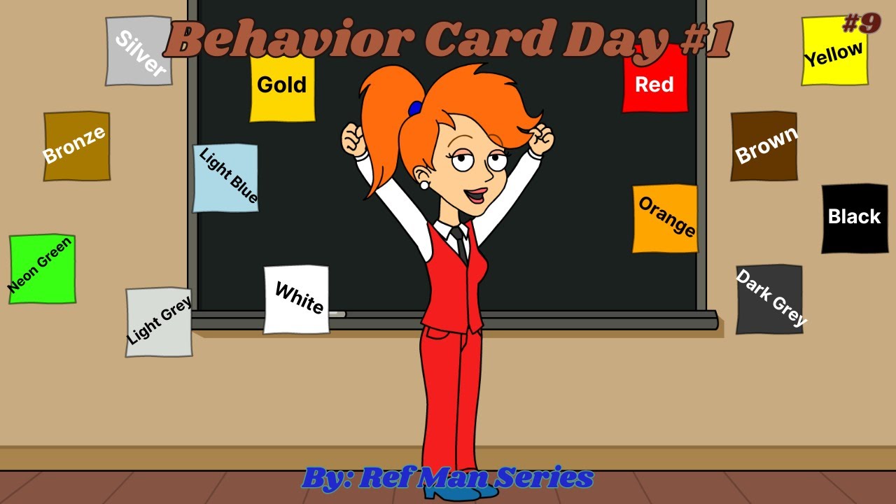 First Behavior Card Day - YouTube