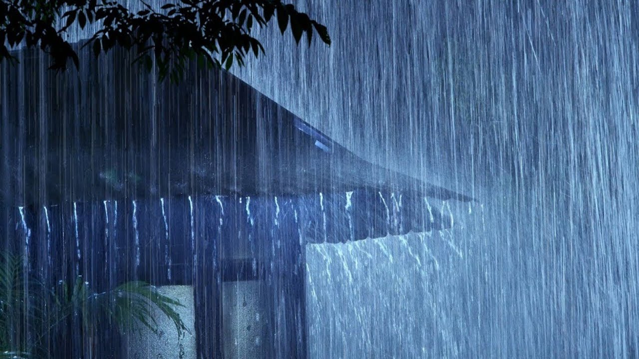 Overcome fatigue by enjoying the sound of heavy rain makes you sleep ...
