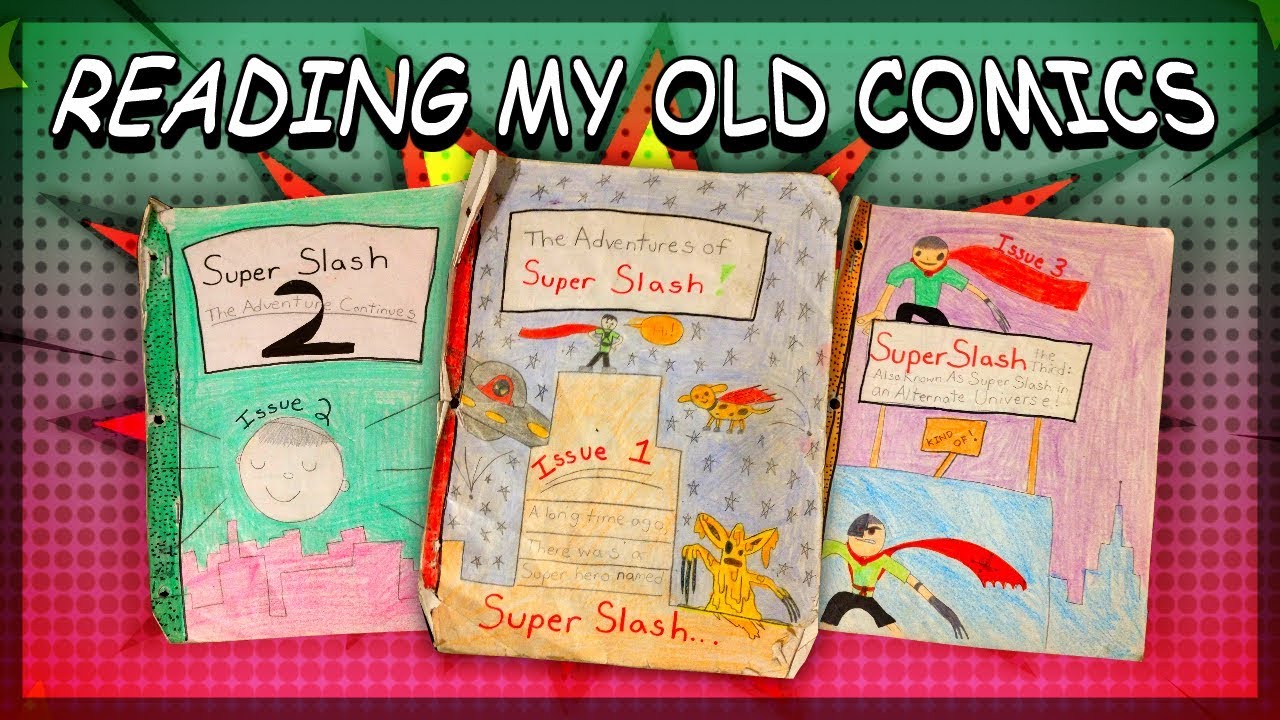 Reading my Old Comics - YouTube