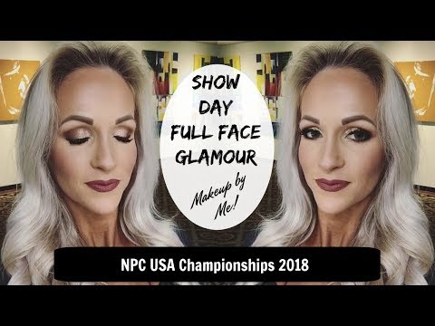 Show Day Glam Makeup | BIKINI COMPETITION STYLE