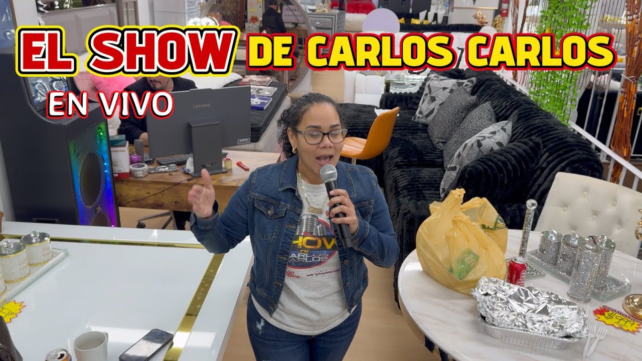 EL SHOW DE CARLOS CARLOS EN VIVO LLAWRENCE MA - YouTube