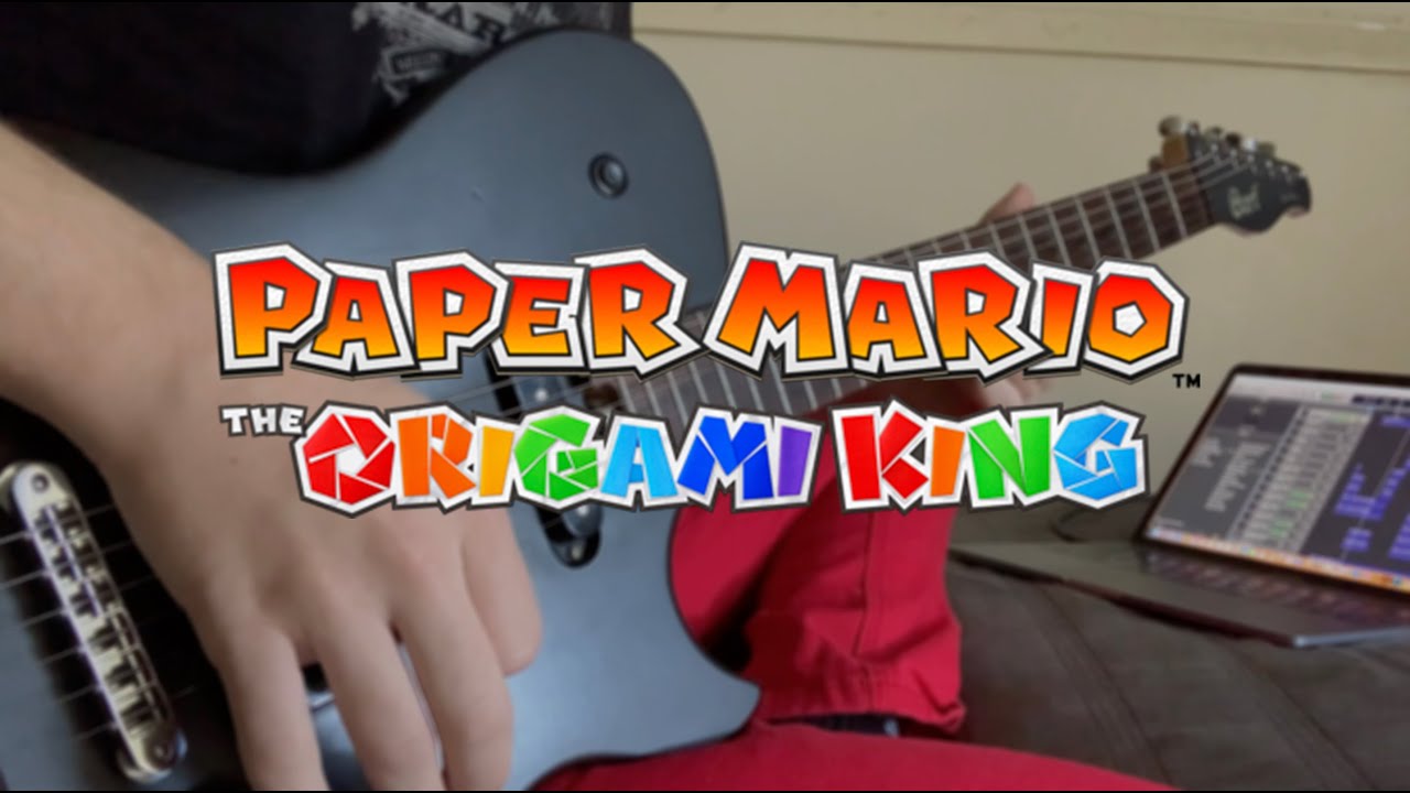 Event Battle Theme (Paper Mario: The Origami King) - Guitar Cover - YouTube