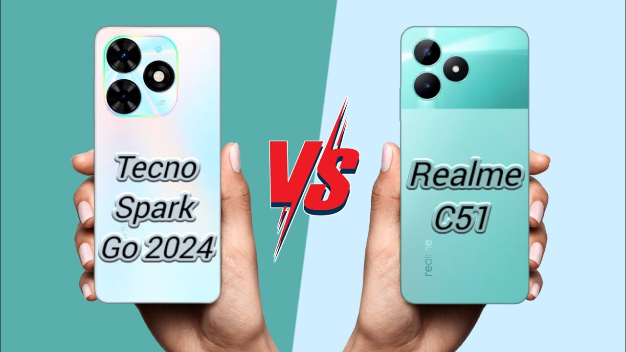 Tecno Spark Go 2024 vs Realme C51 - YouTube