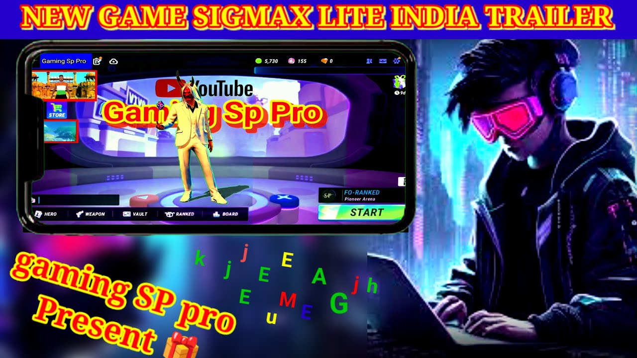NEW GAME SIGMAX LITE INDIA TRAILER 😍 || SIGMAX GAME || BIG UPDATE ...