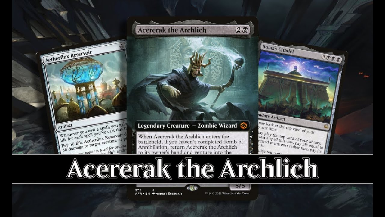 [MTG Arena - Historic Brawl] Acererak the Archlich - YouTube