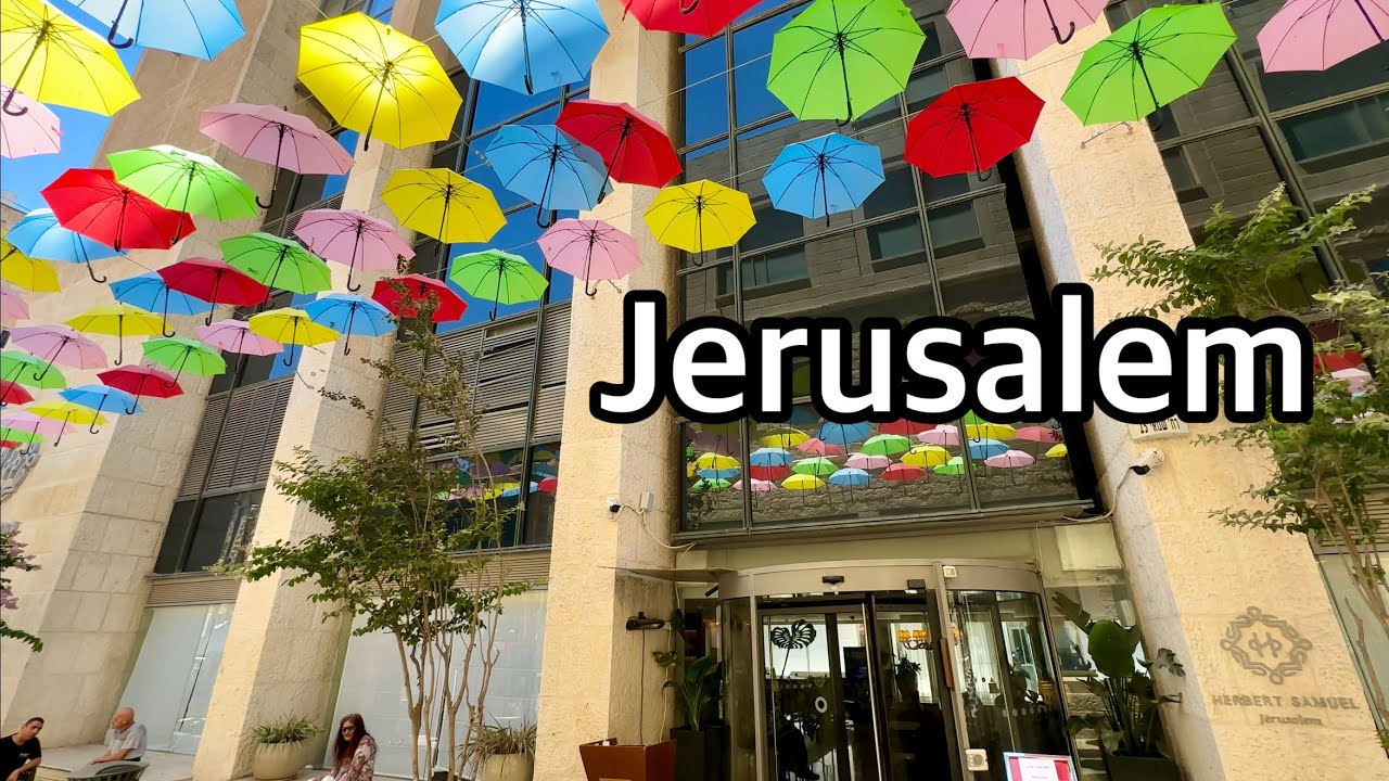 Jerusalem. Walking from Zion Square to the Western Wall - YouTube