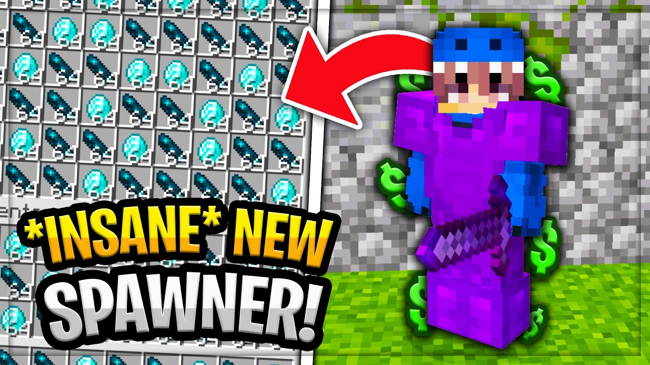 BEST NEW MONEY MAKING METHOD ON THE SERVER *OP* | Minecraft Skyblock ...