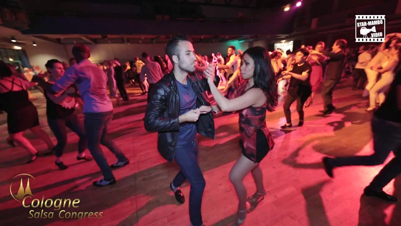 Fabrizio & Catherine - social dancing @ Cologne Salsa Congress 2018 ...