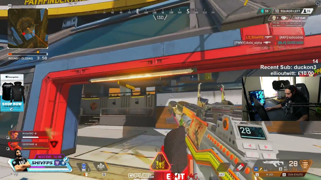 Shiv Fps insane tracking | Apex Legends - YouTube