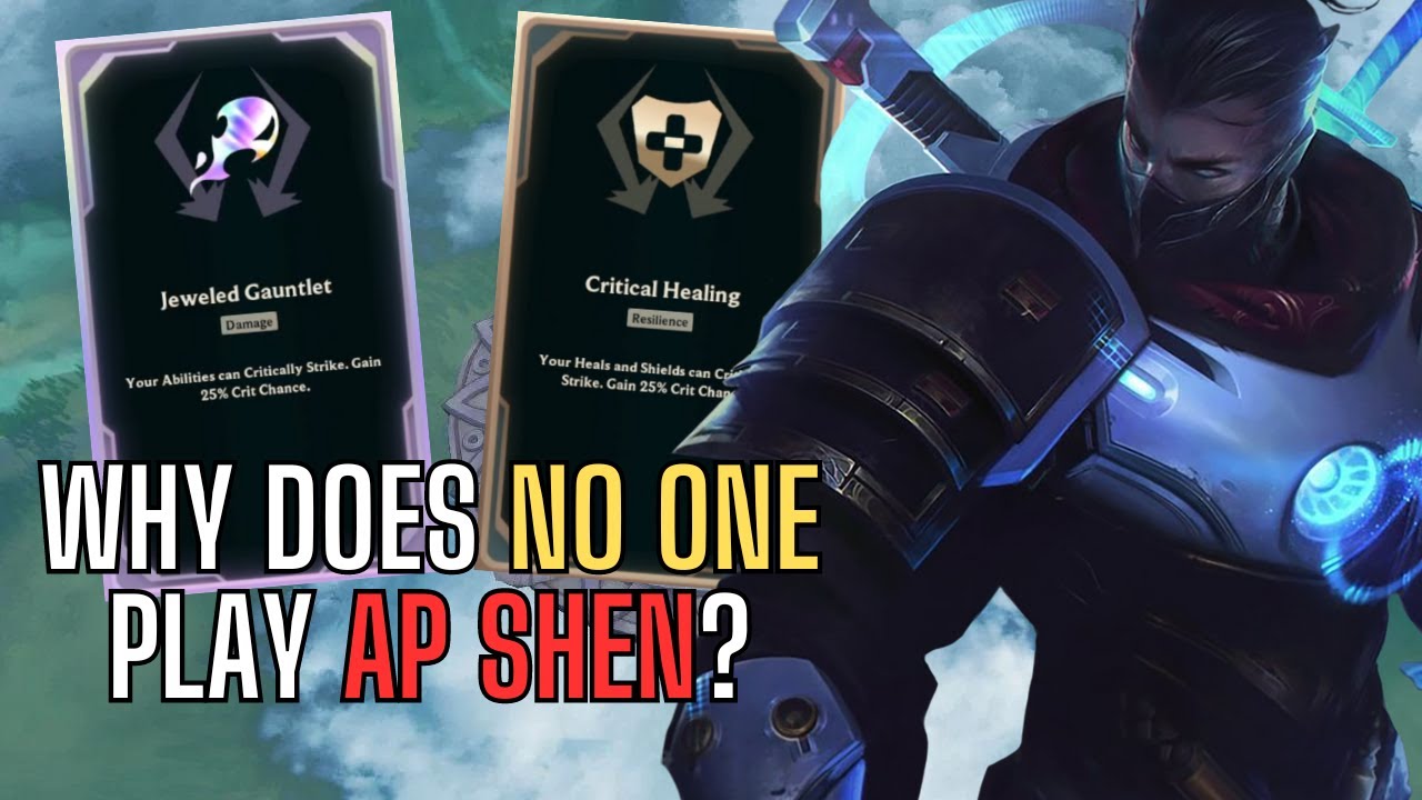 30% Max Health DMG AP Shen Build: Super Underrated Uber Shield & Damage ...