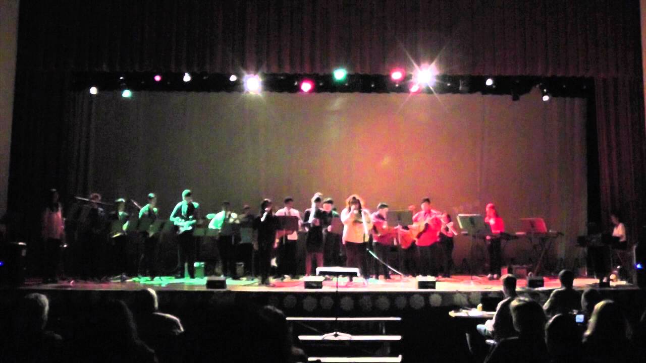 Mission High School Winter Concert. Modern Music Band, 2015. "See You ...