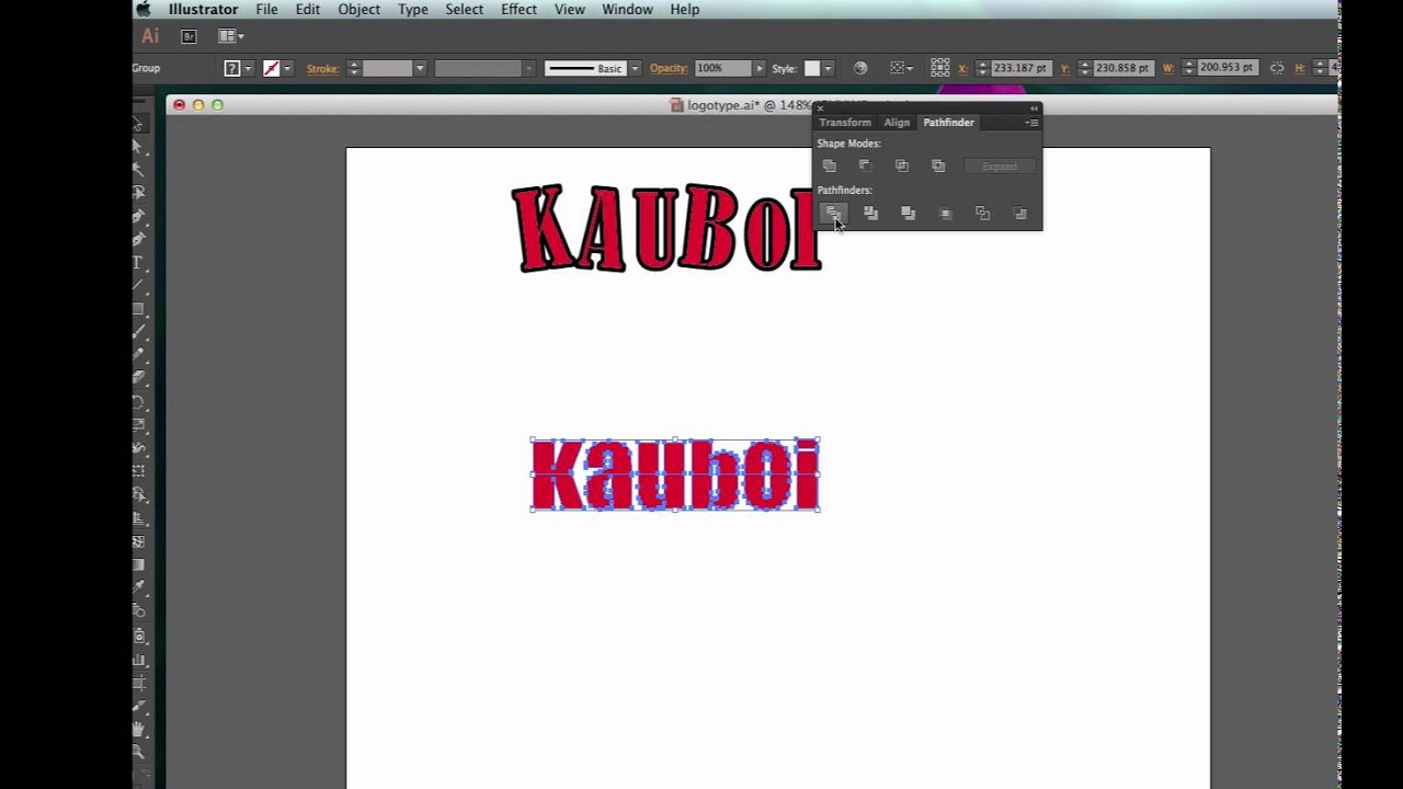 How To Slice Text In Illustrator CC YouTube How To Slice Text In Illustrator CC YouTube