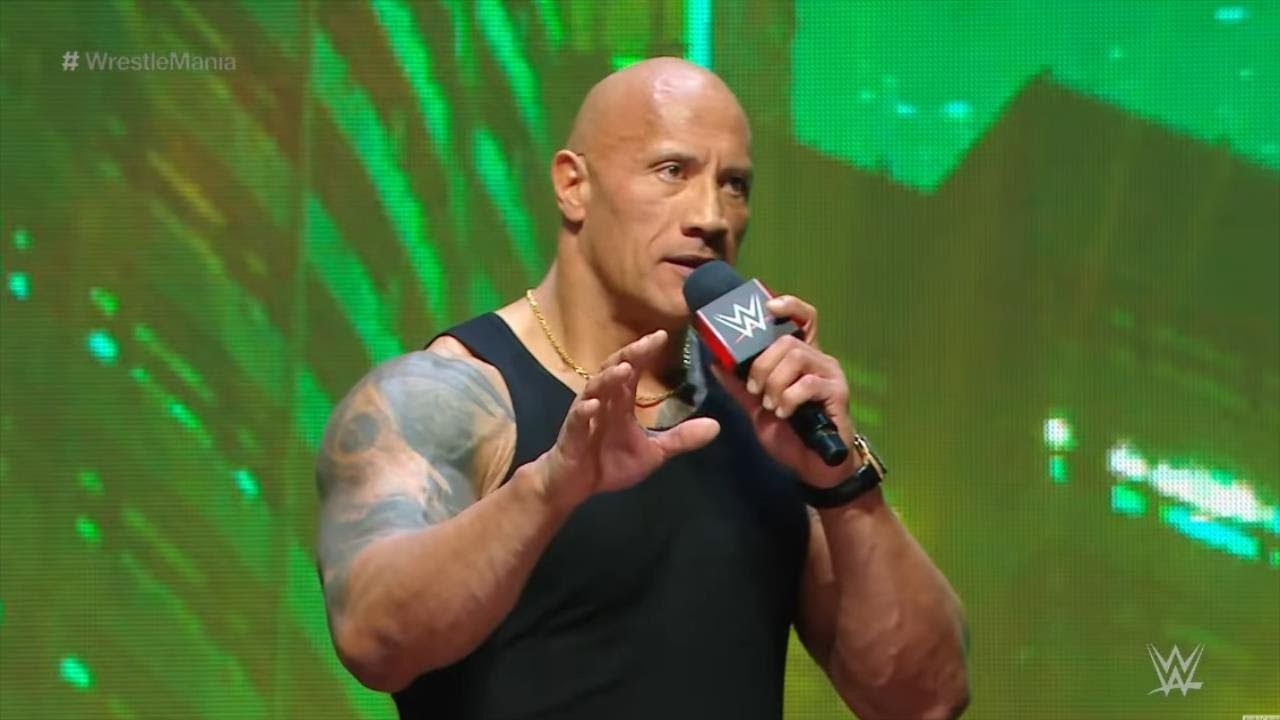 WWE Wrestlemania 40 KICK OFF Press Conference 2024 THE ROCK REACTION ...