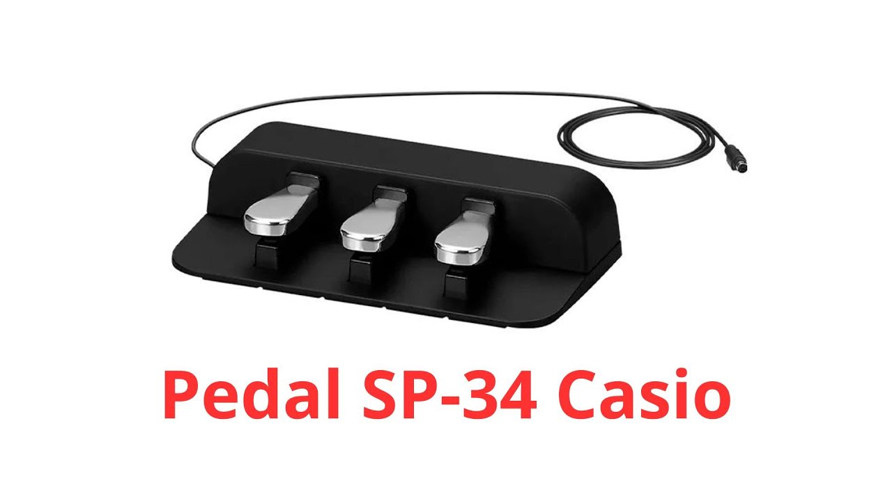Pedal Casio SP-34 - YouTube