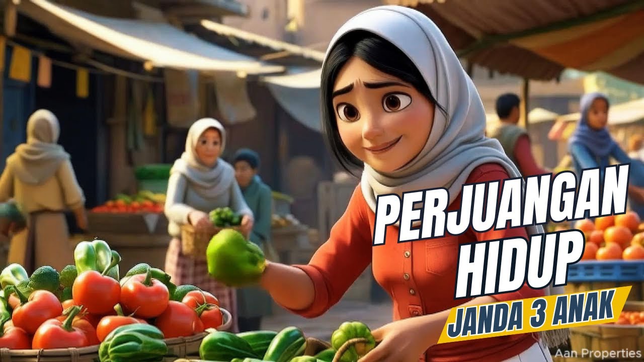 Perjuangan Hidup Janda 3 Anak - YouTube