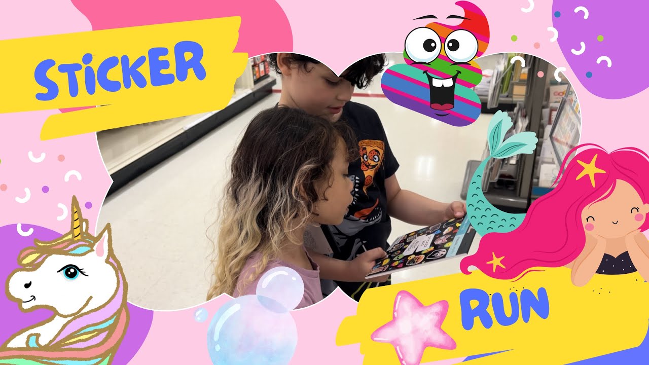 Sticker Run :-) - YouTube