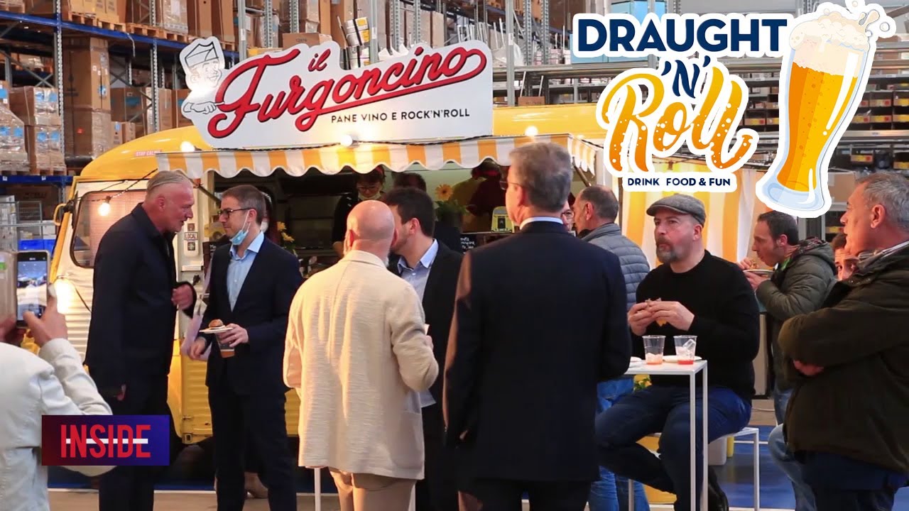Draught 'n' Roll - Il fuori fiera del Gruppo Celli su Teleromagna - YouTube