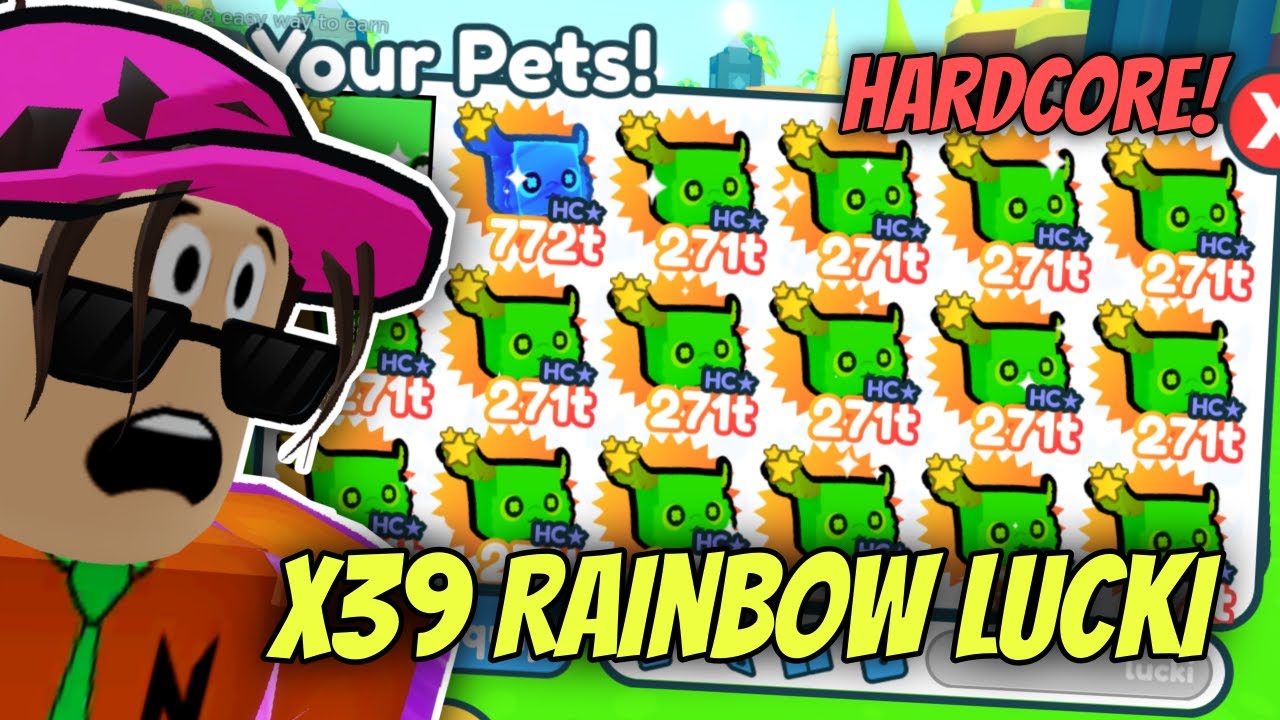 I BREAK 100,000 LUCKY BLOCKS TO GET FULL TEAM OF RAINBOW LUCKI!! - YouTube