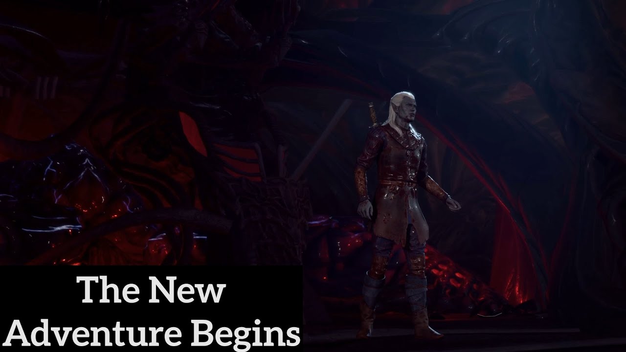 The New Adventure Begins | The Dark Urge Drow Part 1 | Prologue | Ultra 4k | Baldur's Gate 3 ...