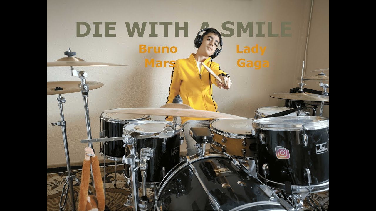 DIE WITH A SMILE - Bruno Mars, Lady Gaga (*DRUM COVER*) - YouTube