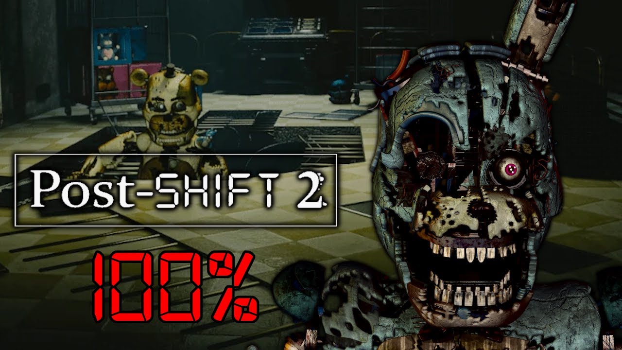 Fos Shift 2 100% challenge Part 2 | FNAF Challenge Stream - YouTube