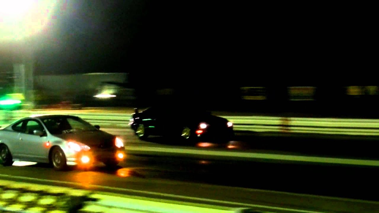 Integra Gsr at Redding Drag Strip 10-13-2012 - YouTube