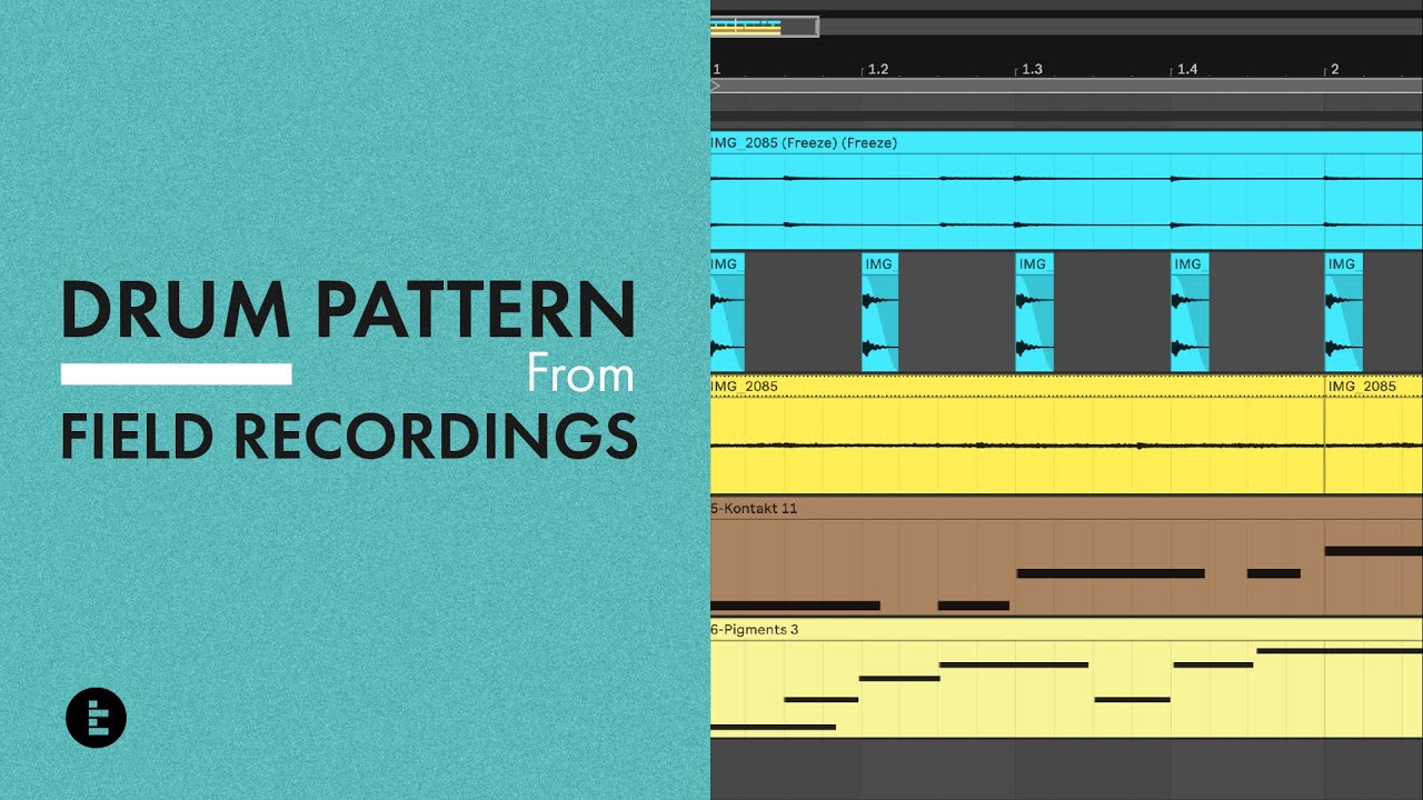 Make Drum Pattern from Field Recordings - YouTube