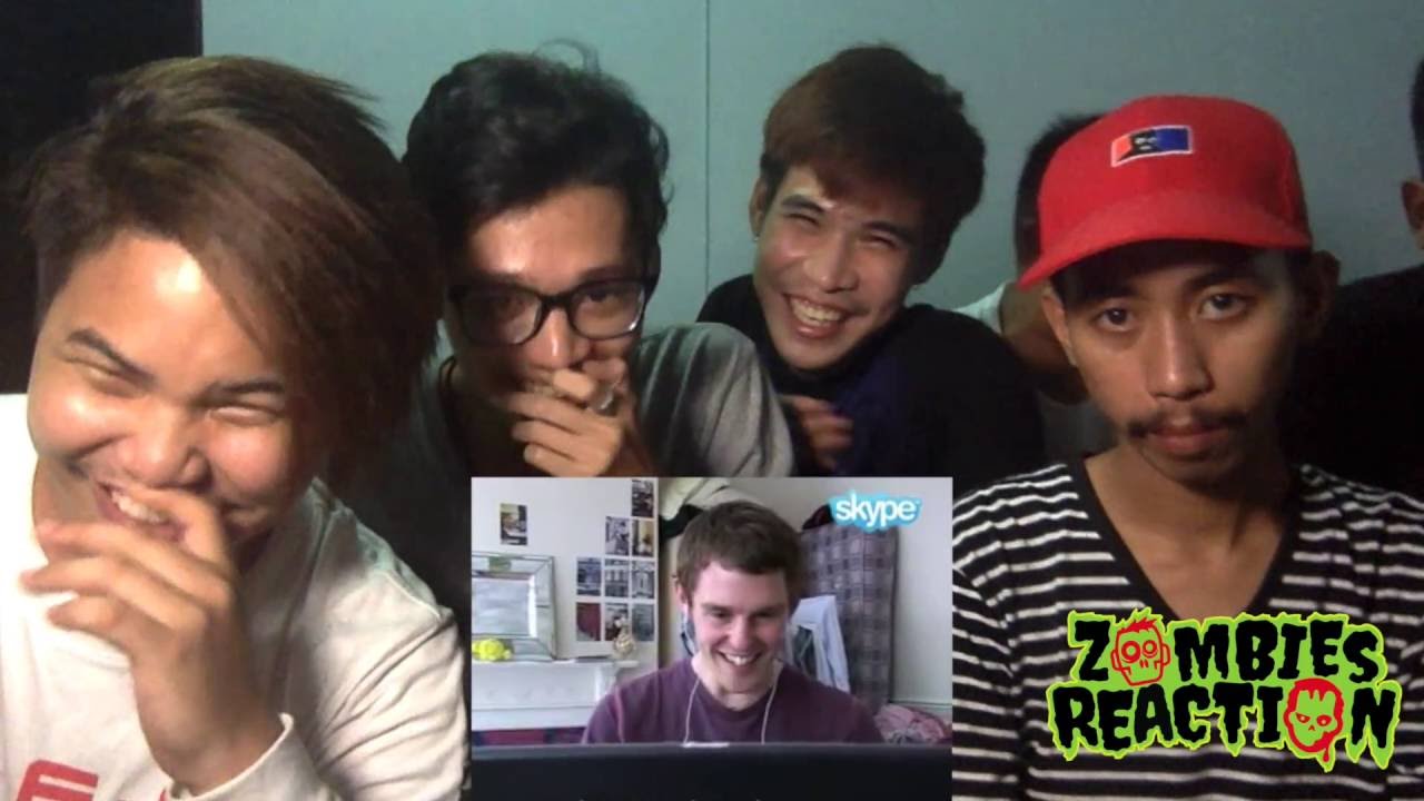 Zombies Reaction : Skype Laughter Chain - YouTube