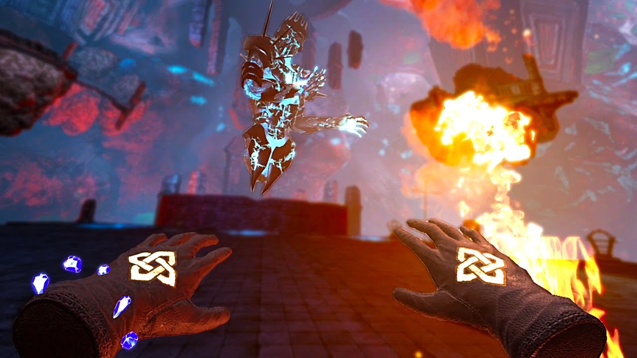 THINGS ARE GETTING INTENSE in The Wizards VR - YouTube