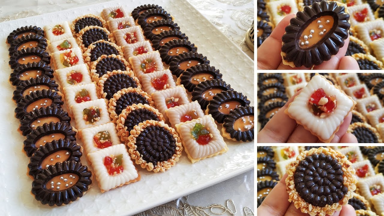 sable sweet recipe with differents shape صابلي اقتصادي بثلاث أشكال ...
